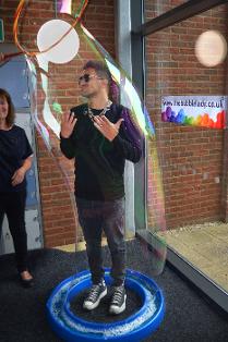 Bubble Party Fun for Children - Stand in Bubbles! - Bubble Lady