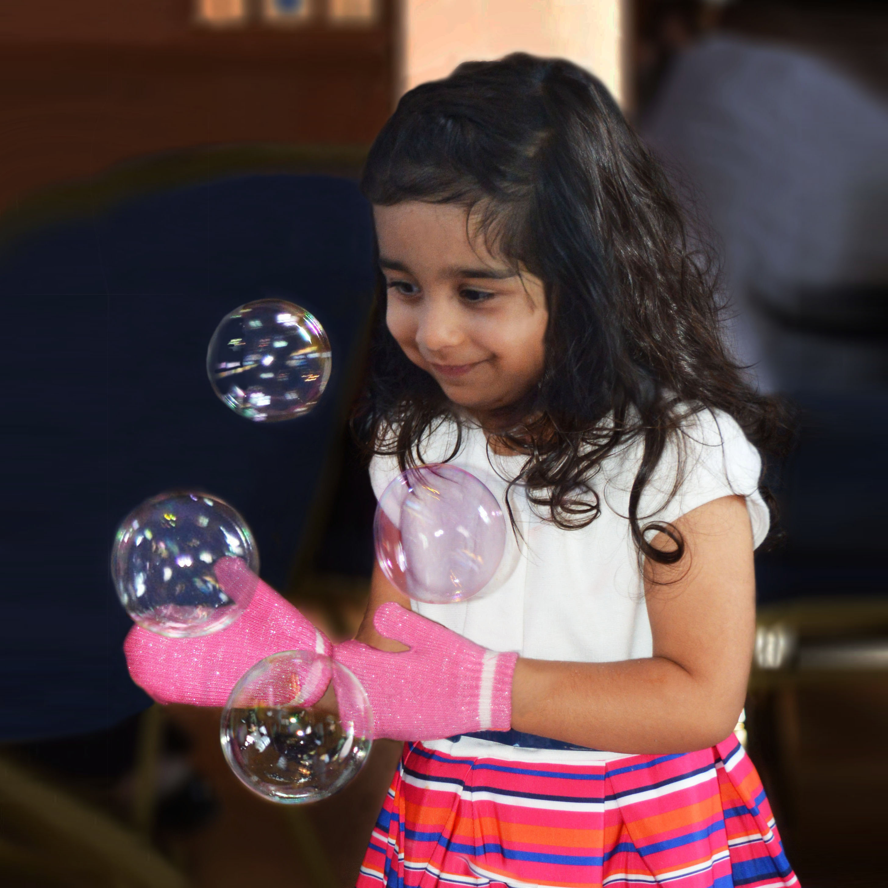 Bubble Party Fun for Children - Stand in Bubbles! - Bubble Lady